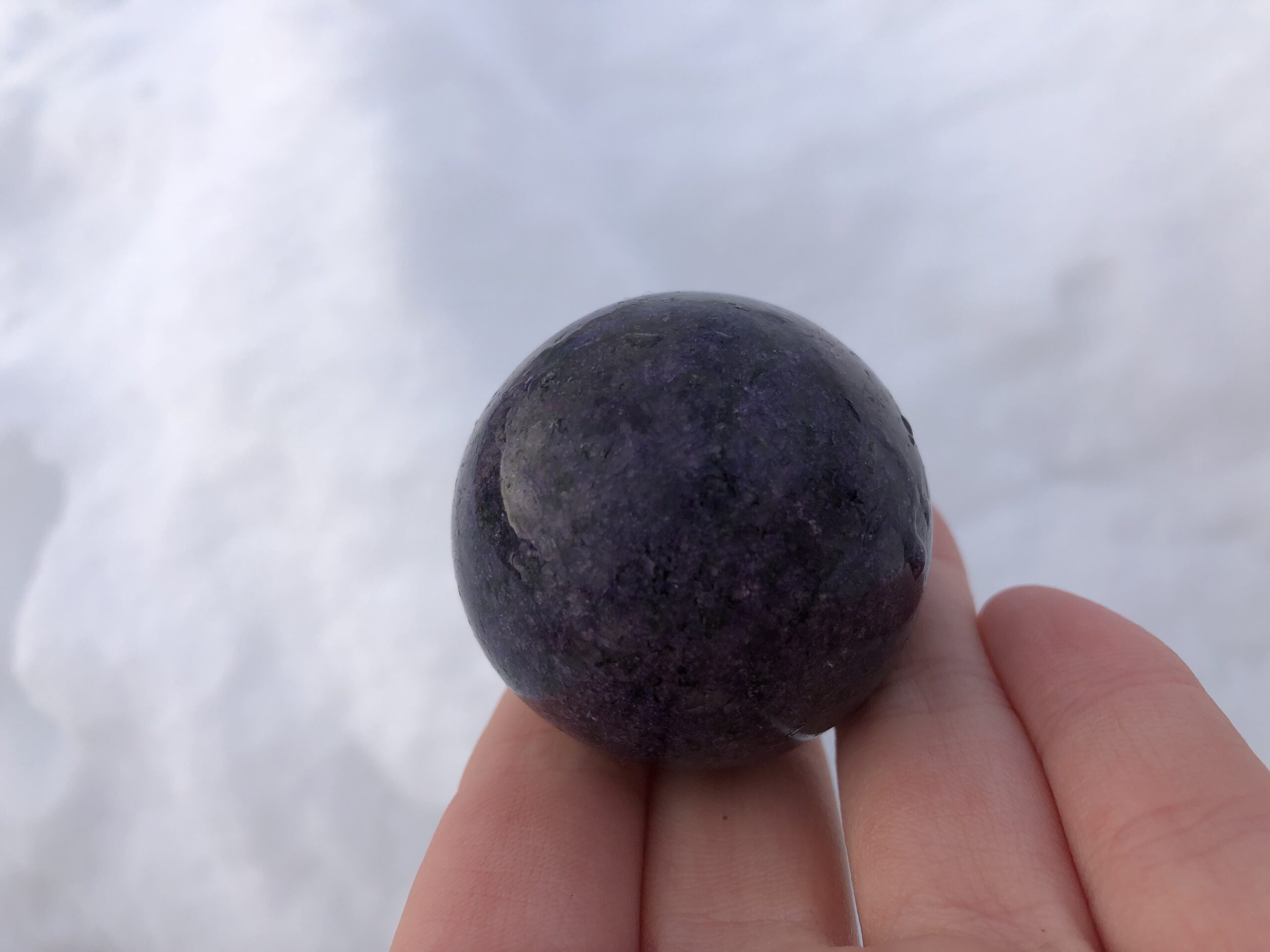 Violet Sugilite Sphere – Miracle's Spiritual Sandbox