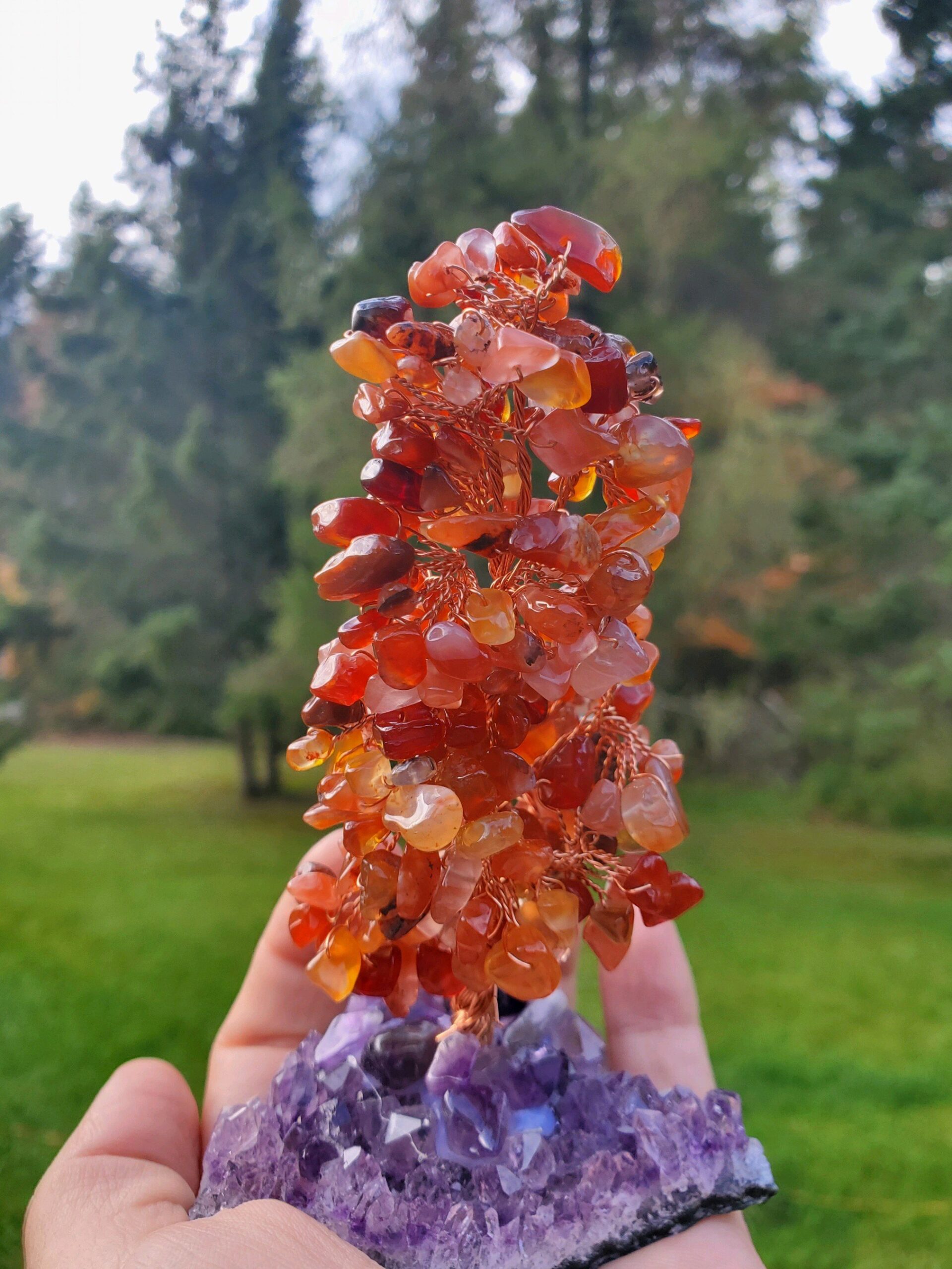 Gem Stone Money Tree – Miracle's Spiritual Sandbox